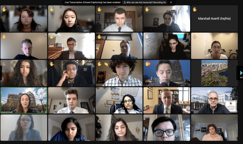 Big Ten Students Debate, Empathize in Policy Simulation | UMD School of ...